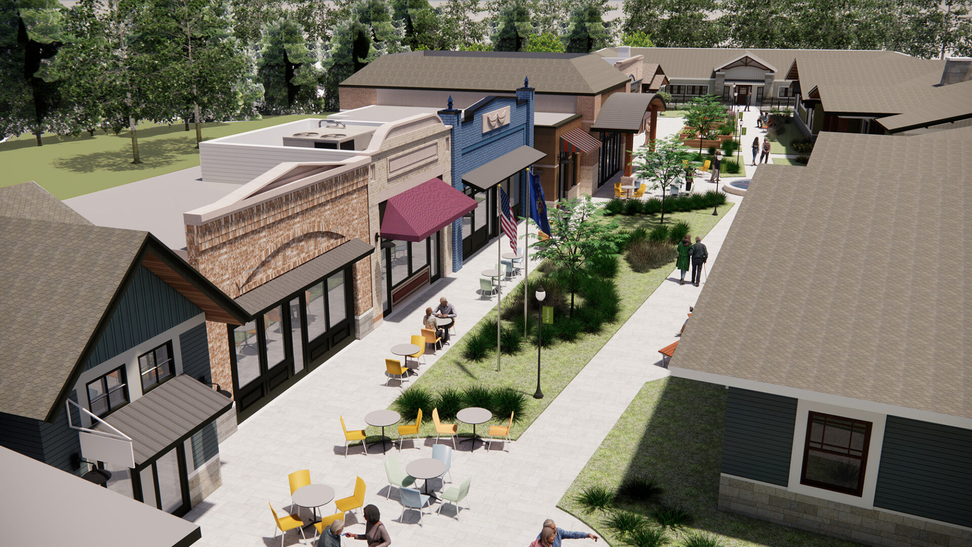 First in the nation 'dementia village' is a tiny town built just for ...